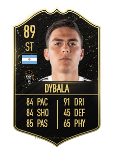 Paulo Dybala FIFA 20 Rating, Card, Price
