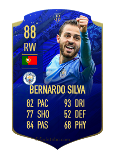 Bernardo Mota Carvalho e Silva FIFA 20 Rating, Card, Price
