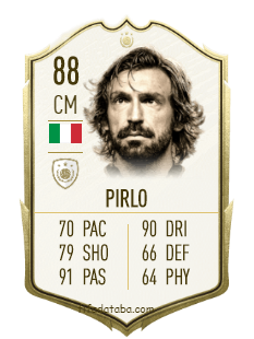 Andrea Pirlo FIFA 20 Rating, Card, Price