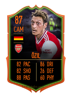 Mesut Özil FIFA 20 Rating, Card, Price