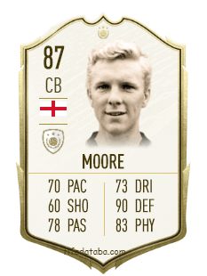 Bobby Moore FIFA 20 Rating, Card, Price