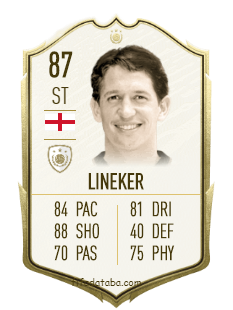 Gary Lineker FIFA 20 Rating, Card, Price