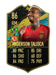 Anderson Souza Conceição FIFA 20 Rating, Card, Price