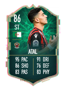 Youcef Atal FIFA 20 Rating, Card, Price