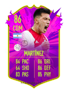 Lisandro Martínez FIFA 20 Rating, Card, Price