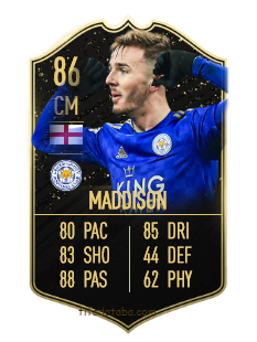 James Maddison FIFA 20 Rating, Card, Price
