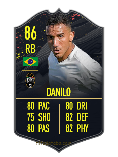 Danilo Luiz da Silva FIFA 20 Rating, Card, Price