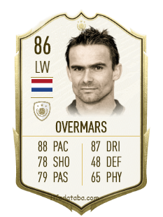 Marc Overmars FIFA 20 Rating, Card, Price