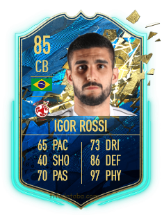 Igor Rossi Branco FIFA 20 Rating, Card, Price