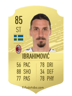 Zlatan Ibrahimović FIFA 20 Rating, Card, Price