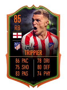 Kieran Trippier FIFA 20 Rating, Card, Price