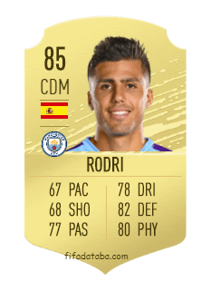 Rodrigo Hernández Cascante FIFA 20 Rating, Card, Price