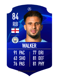 Kyle Walker FIFA 20 Rating, Card, Price