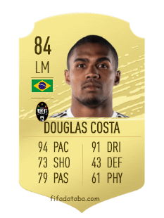 Douglas Costa de Souza FIFA 20 Rating, Card, Price