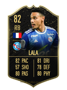 Kenny Lala FIFA 20 Rating, Card, Price