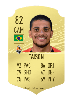 Taison Barcellos Freda FIFA 20 Rating, Card, Price