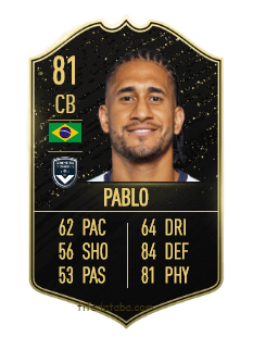 Pablo Nascimento Castro FIFA 20 Rating, Card, Price