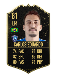 Carlos Eduardo de Oliveira Alves FIFA 20 Rating, Card, Price