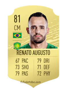 Renato Augusto FIFA 20 Rating, Card, Price