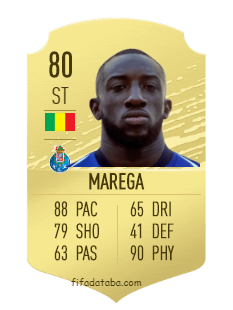 Moussa Marega FIFA 20 Rating, Card, Price