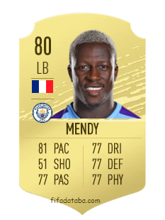 Benjamin Mendy FIFA 20 Rating, Card, Price