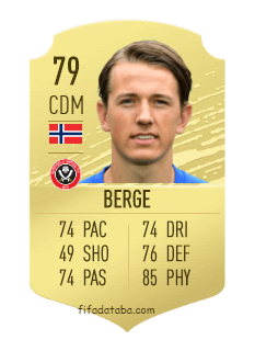 Sander Berge FIFA 20 Rating, Card, Price