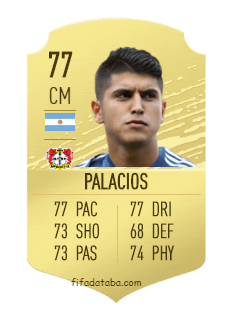 Exequiel Palacios FIFA 20 Rating, Card, Price