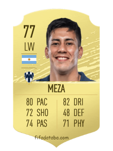 Maximiliano Meza FIFA 20 Rating, Card, Price