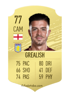 Jack Grealish FIFA 20 Rating, Card, Price