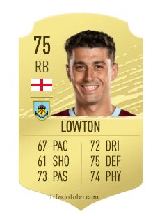 Matthew Lowton FIFA 20 Rating, Card, Price