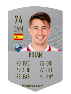 Bojan Krkić Pérez FIFA 20 Rating, Card, Price