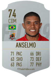 Anselmo de Moraes FIFA 19 Rating, Card, Price