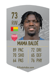 Mama Samba Baldé FIFA 20 Rating, Card, Price