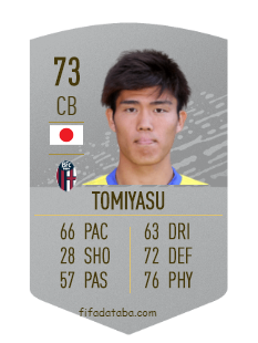 Takehiro Tomiyasu FIFA 20 Rating, Card, Price