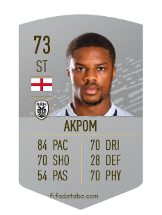 Chuba Akpom FIFA 20 Rating, Card, Price