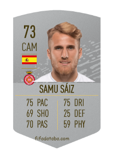 Samuel Sáiz Alonso FIFA 20 Rating, Card, Price
