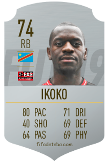 Jordan Ikoko FIFA 19 Rating, Card, Price