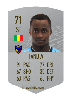 Ibrahima Tandia FIFA 20 Rating, Card, Price