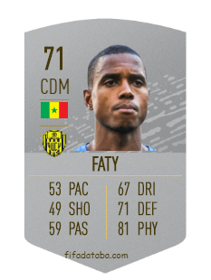 Ricardo Faty FIFA 20 Rating, Card, Price