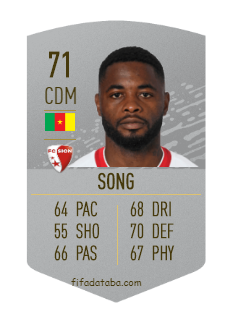 Alexandre Song FIFA 20 Rating, Card, Price