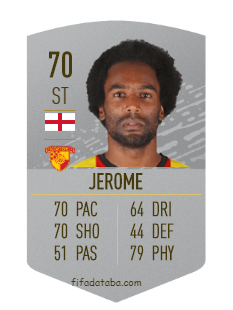 Cameron Jerome FIFA 20 Rating, Card, Price