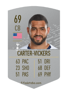 Cameron Carter-Vickers FIFA 20 Rating, Card, Price