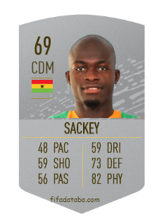 Isaac Sackey FIFA 20 Rating, Card, Price
