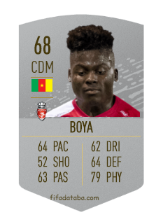Franck Boya FIFA 20 Rating, Card, Price