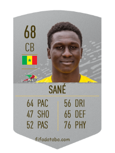 Yaya Sané FIFA 20 Rating, Card, Price