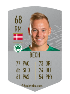 Uffe Bech FIFA 20 Rating, Card, Price