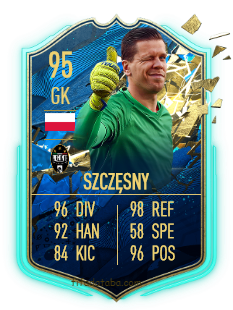 Wojciech Szczęsny FIFA 20 Rating, Card, Price