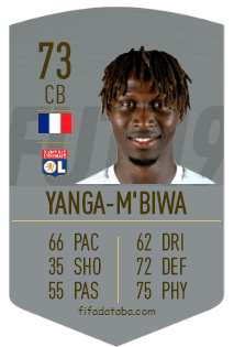 Mapou Yanga-M'Biwa FIFA 19 Rating, Card, Price