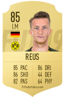 Marco Reus FIFA 19 Rating, Card, Price