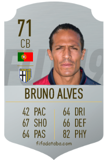 Bruno Eduardo Regufe Alves FIFA 19 Rating, Card, Price